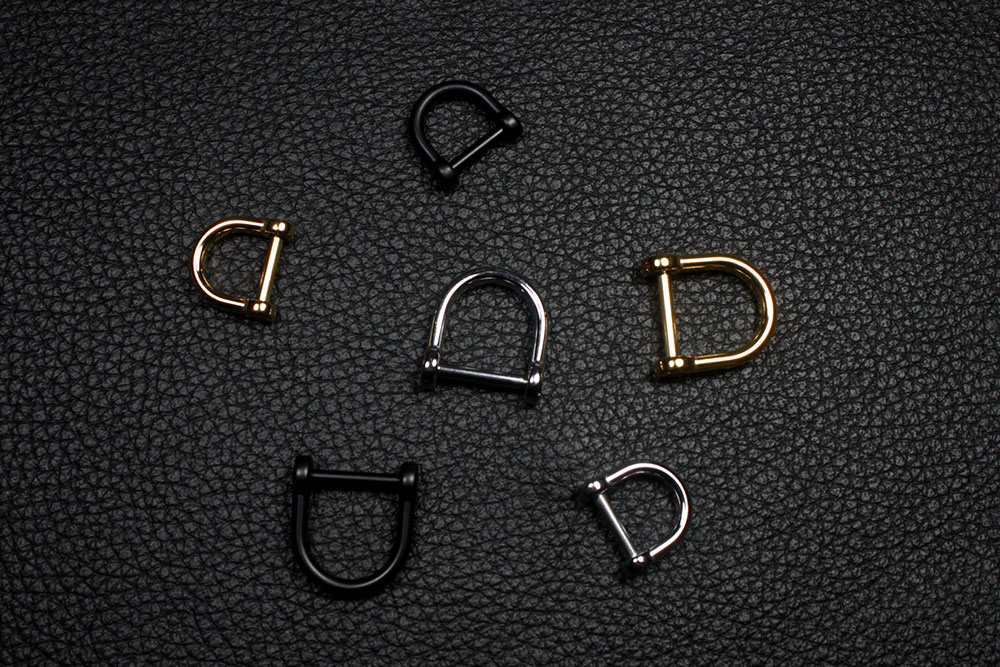 D-ring with Screw Pin - Leather Artisan Lab