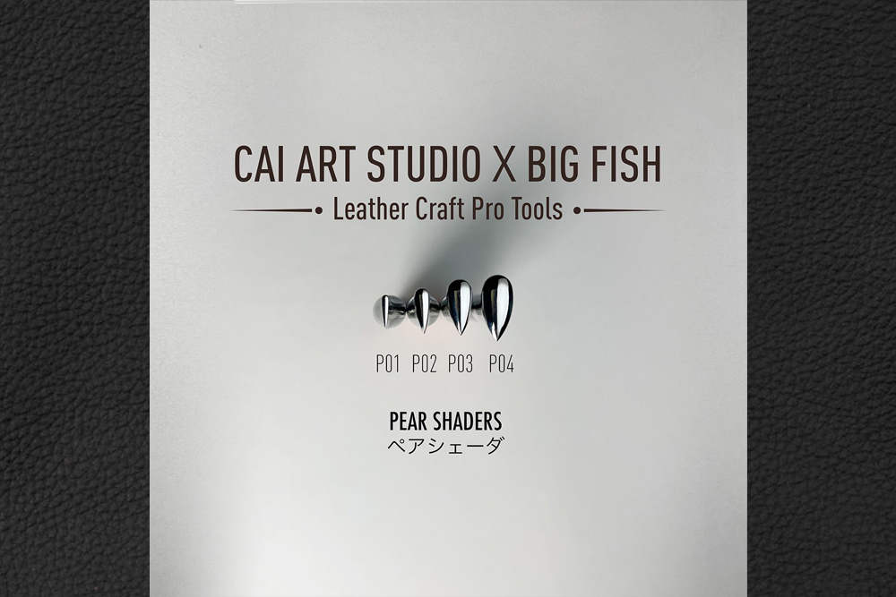 CAI Leather Pro Tools Pear Shaders - Leather Artisan Lab